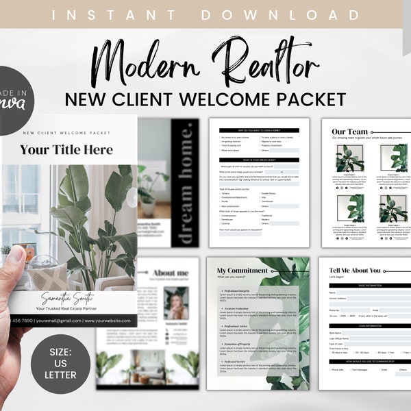 Welcome Packet - Etsy