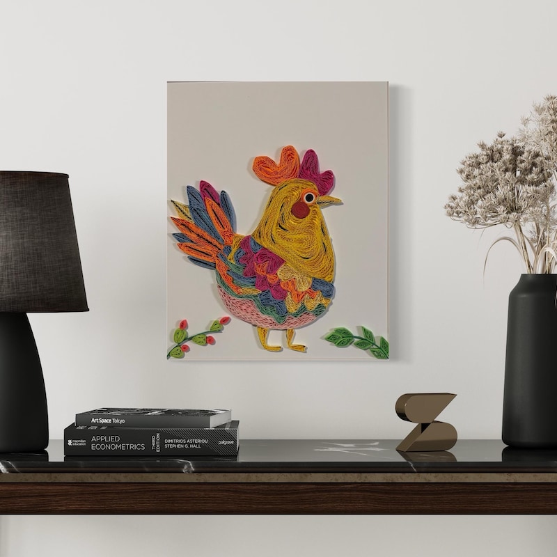 Quilling Chicken - Etsy