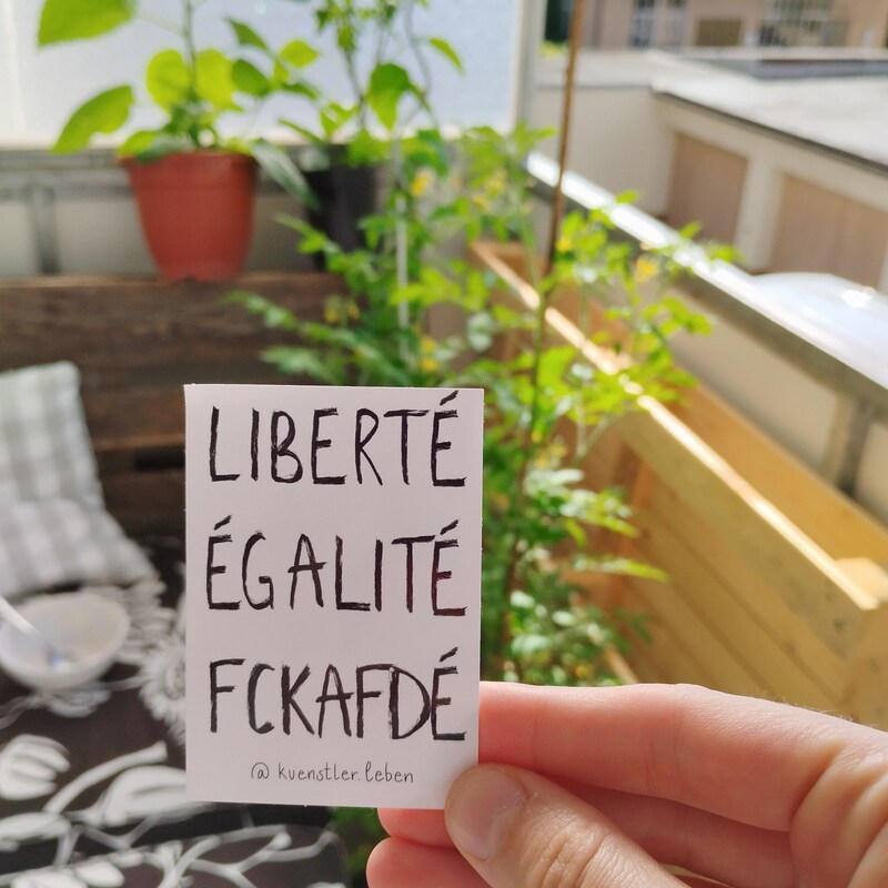 Fck afd sticker - Etsy.de