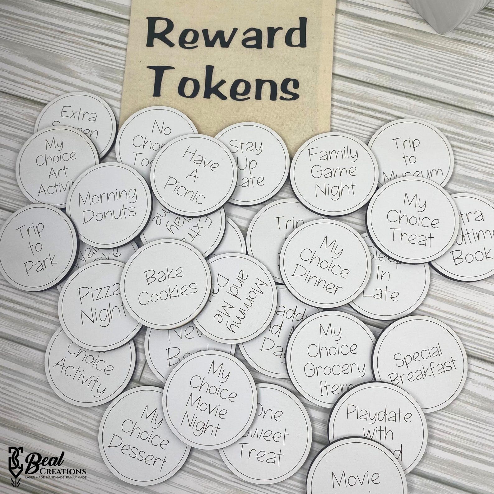 Kids Reward Tokens, Encouragement Rewards, Good Behavior Reward System ...
