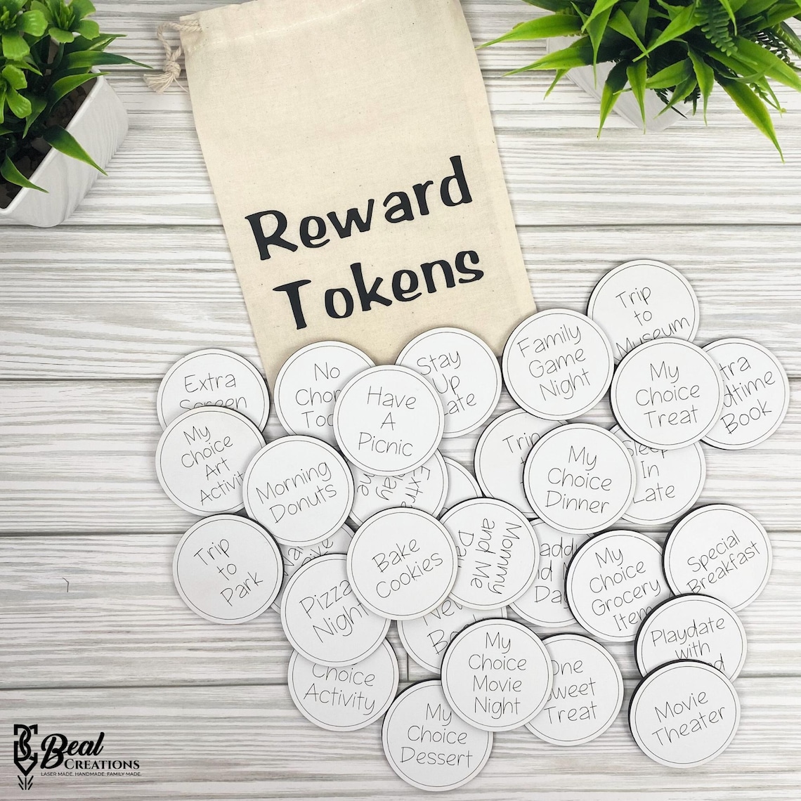 Kids Reward Tokens, Encouragement Rewards, Good Behavior Reward System ...
