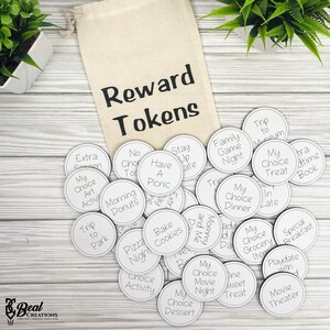 Kids Reward Tokens, Encouragement Rewards, Good Behavior Reward System ...