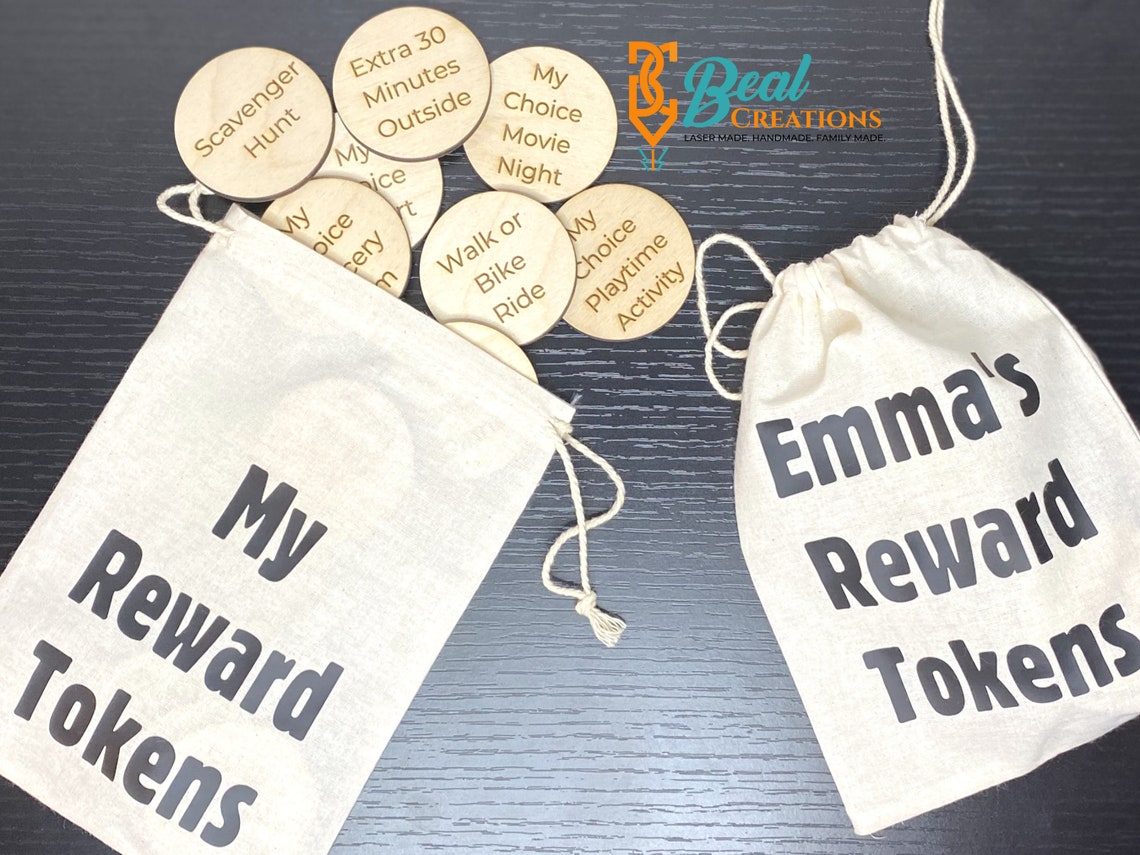 Kids Reward Tokens Encouragement Rewards Good Behavior | Etsy