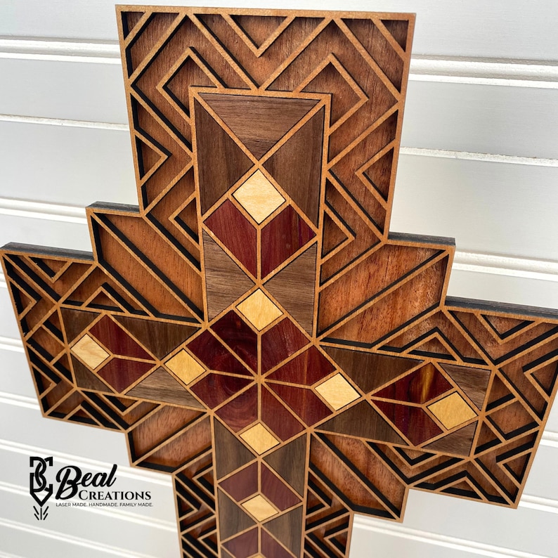 Wooden Cross Stand - Etsy