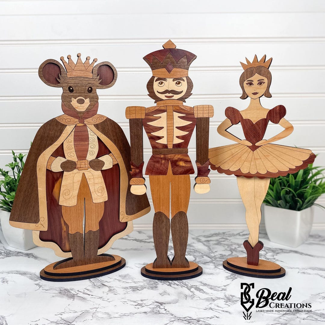 Wooden Nutcracker Ballet Decor - Etsy