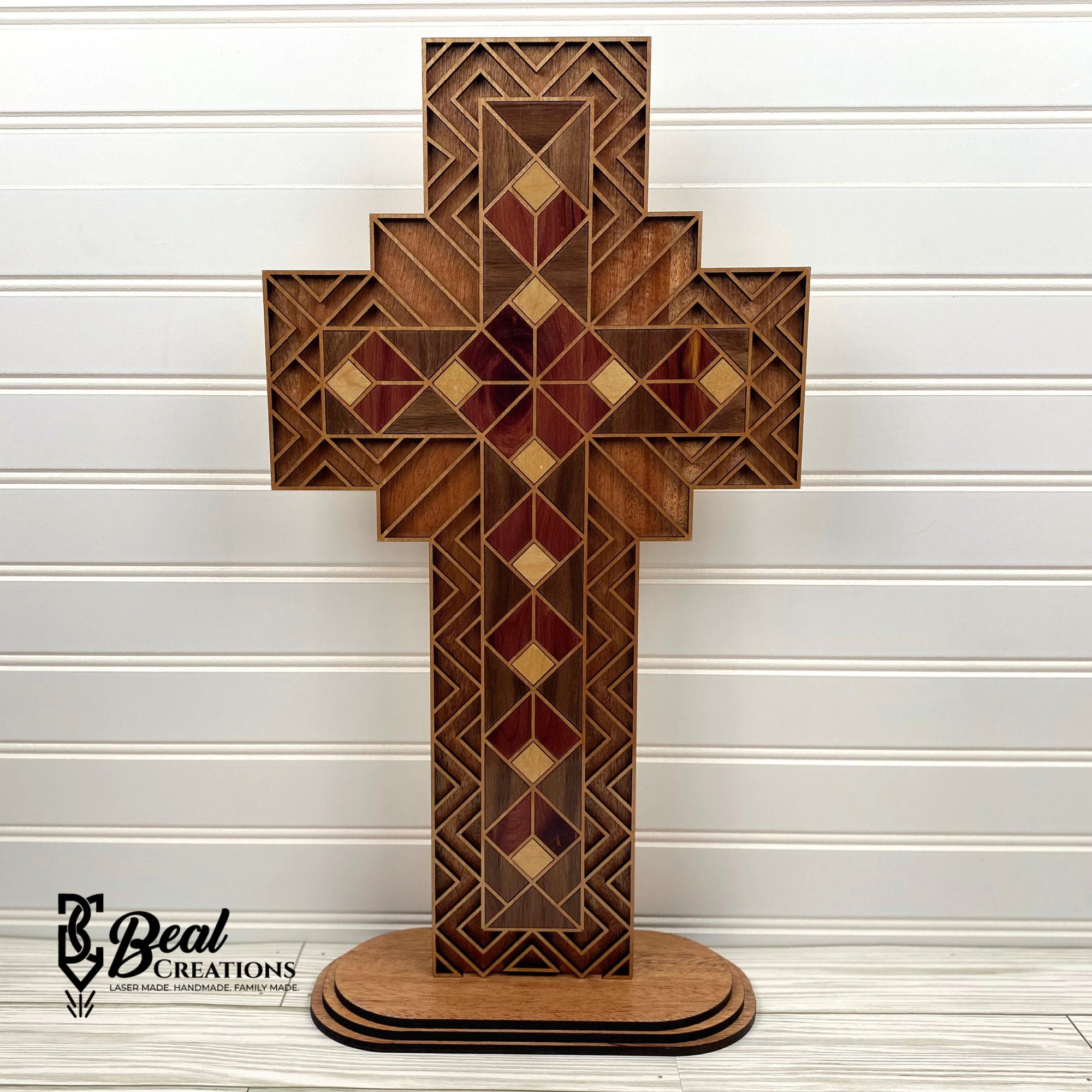 Wooden Cross Stand - Etsy
