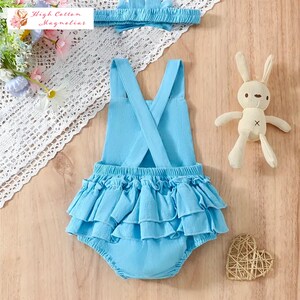 EASTER RABBIT With BOW Embroidered Baby Girl Easter Romper | Easter ...