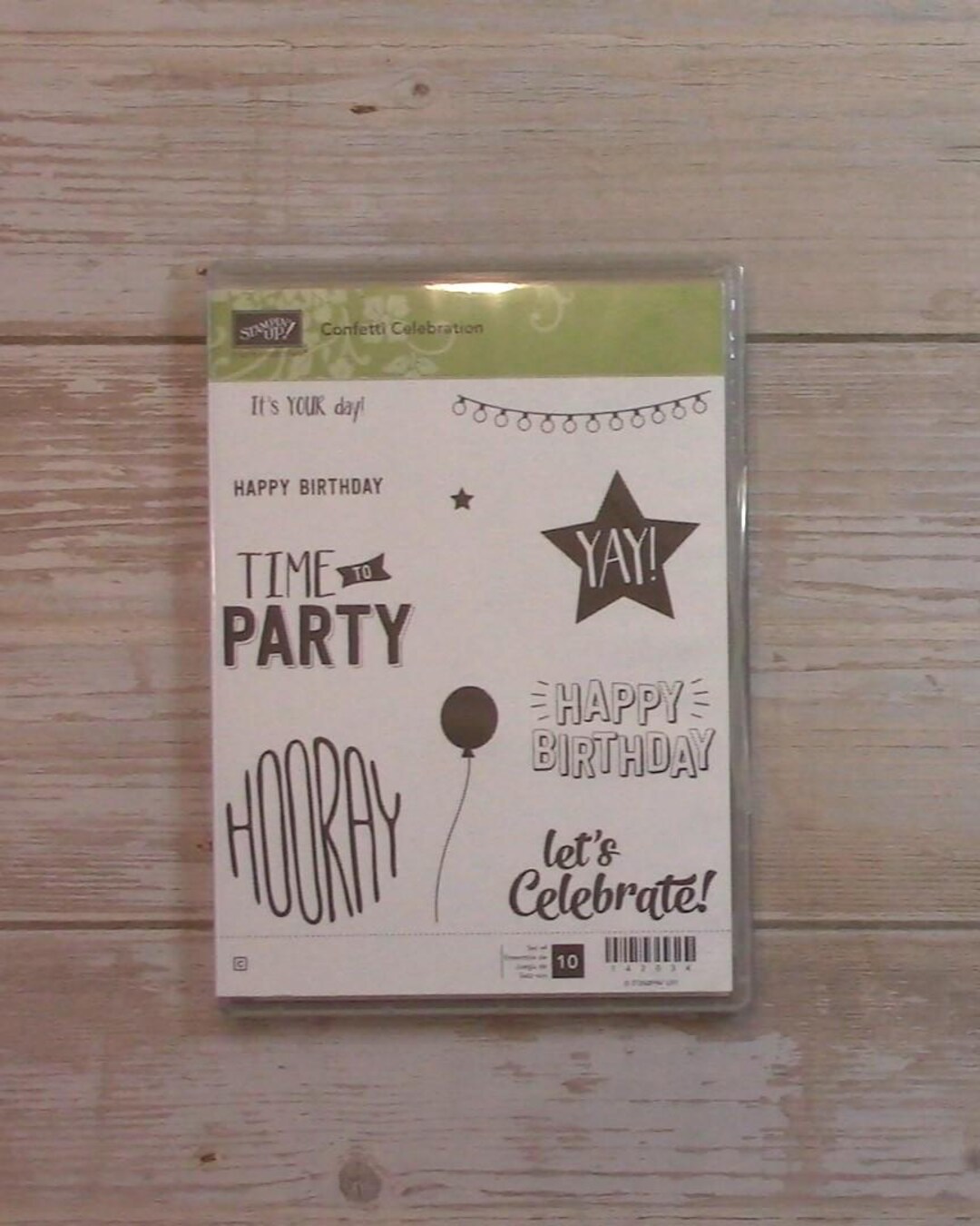 Stampin' Up! - Confetti Celebration - Stamp Set - Etsy