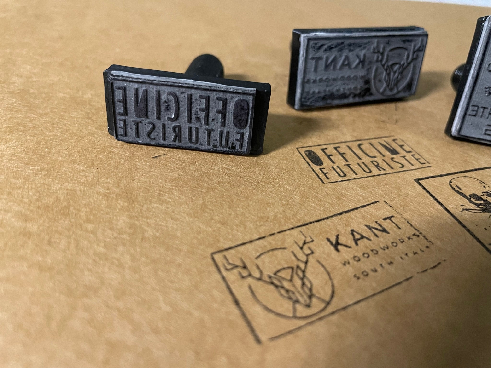 Benutzerdefinierter Logo-Stempel / Großer Stempel / Firmenstempel, für ...