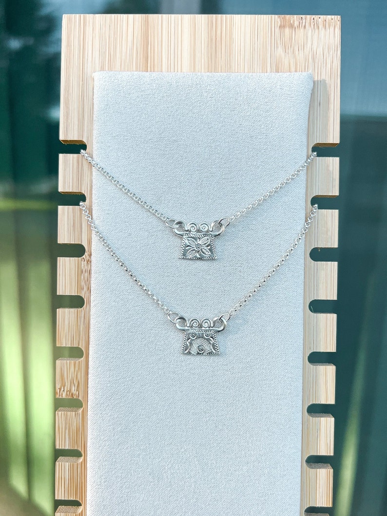 Real Silver Hmong Necklace Phiaj Spirit Lock Necklace Real - Etsy