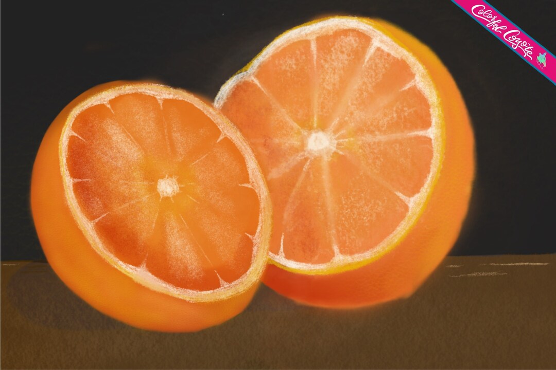 Orange Still Life Digital Download - Etsy