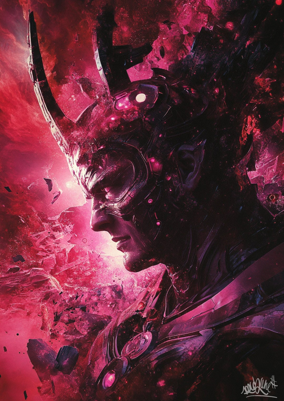 GALACTUS Poster 3 Images Marvel Villain Gift Marvel Multiverse Poster ...