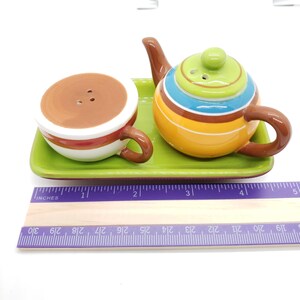 Cracker Barrel Tea Set Salt and Pepper Shakers - Etsy