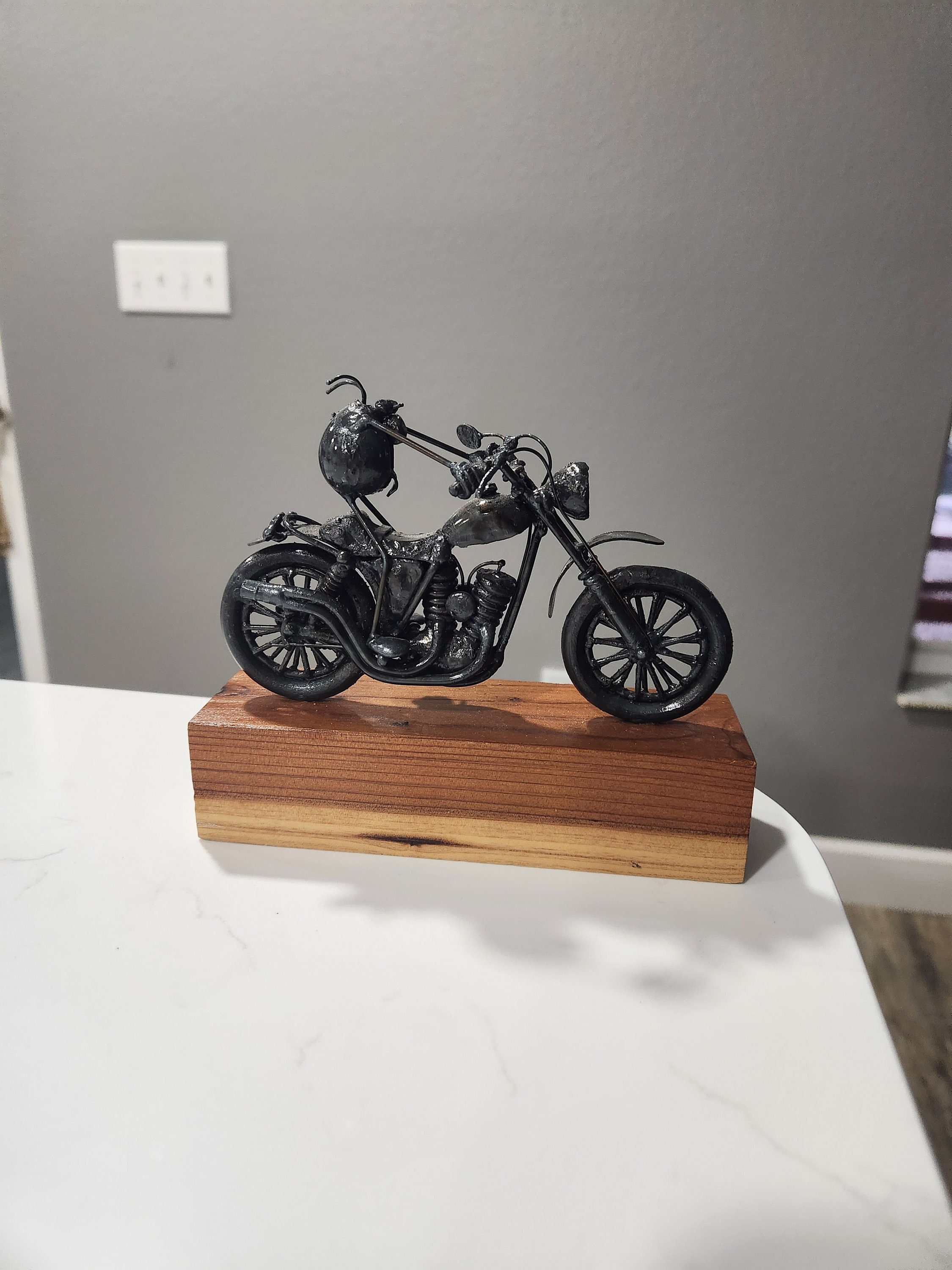 Vintage 1981 Greg Quayle Original Flea Quayle Metal Sculpture Flea on ...