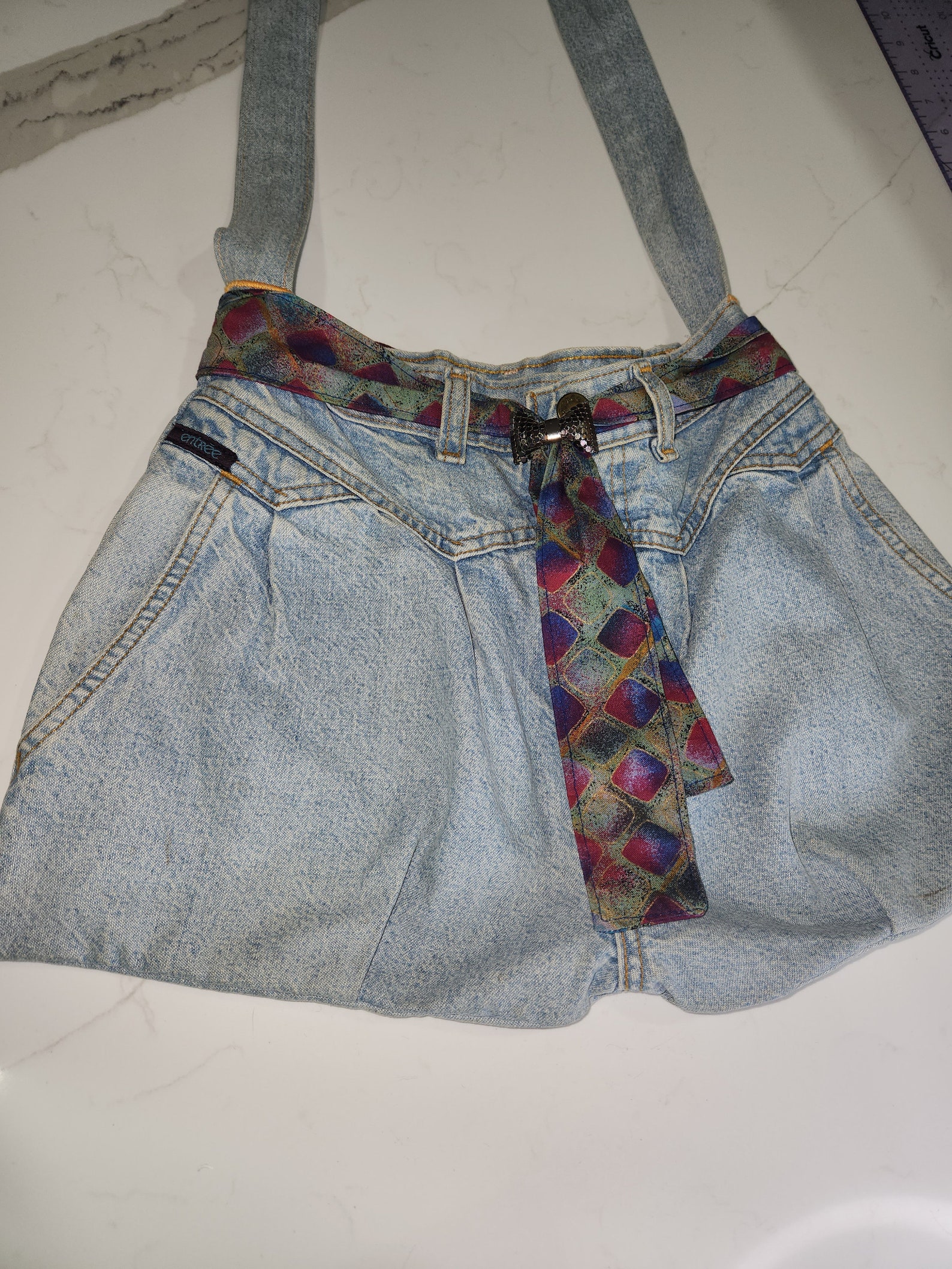 Vintage Upcycled Repurposed Entree Jean Purse - Etsy