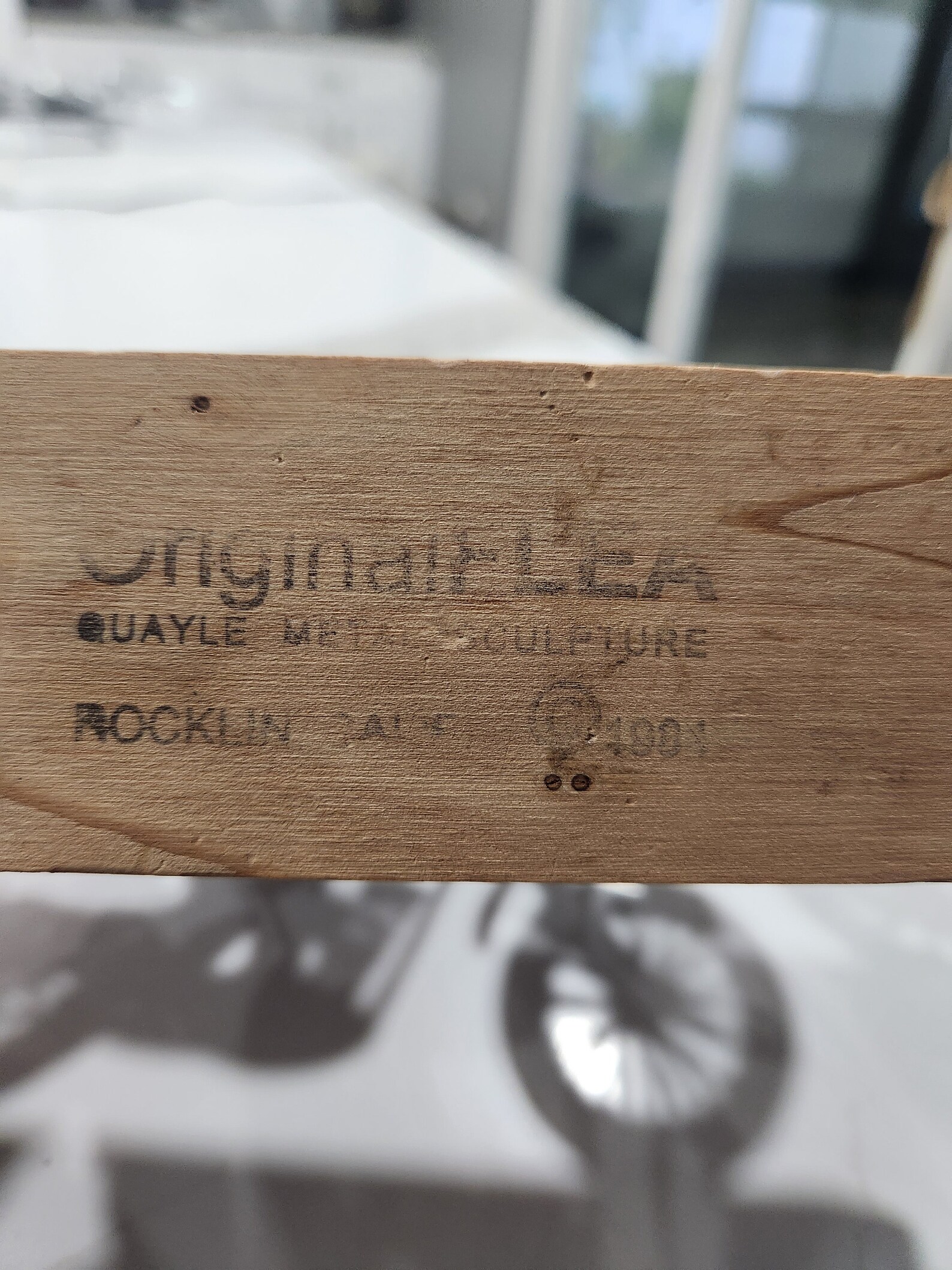 Vintage 1981 Greg Quayle Original Flea Quayle Metal Sculpture Flea on ...