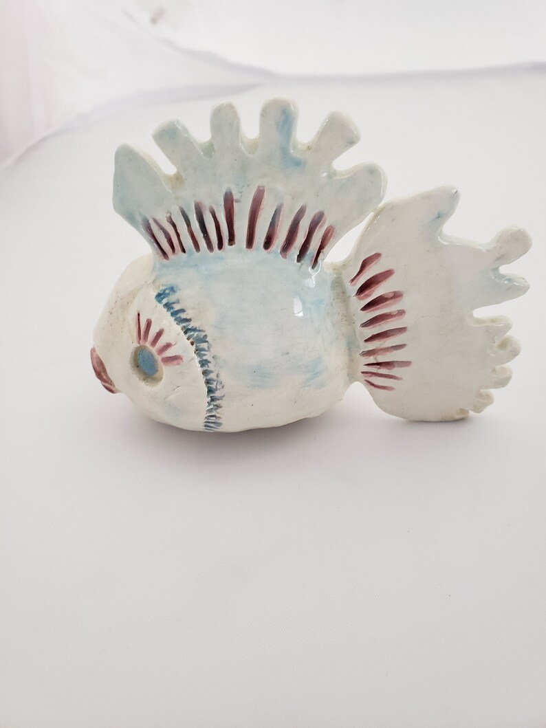 Local Florida Artist Trish Thompson Pottery Fish Art - Etsy
