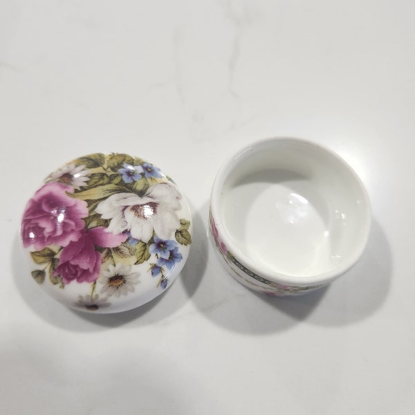 Round Trinket Box - Etsy