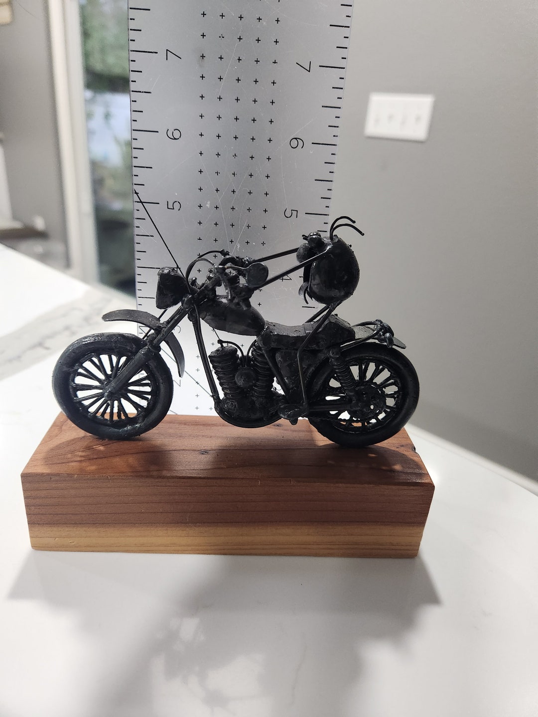 Vintage 1981 Greg Quayle Original Flea Quayle Metal Sculpture Flea on ...