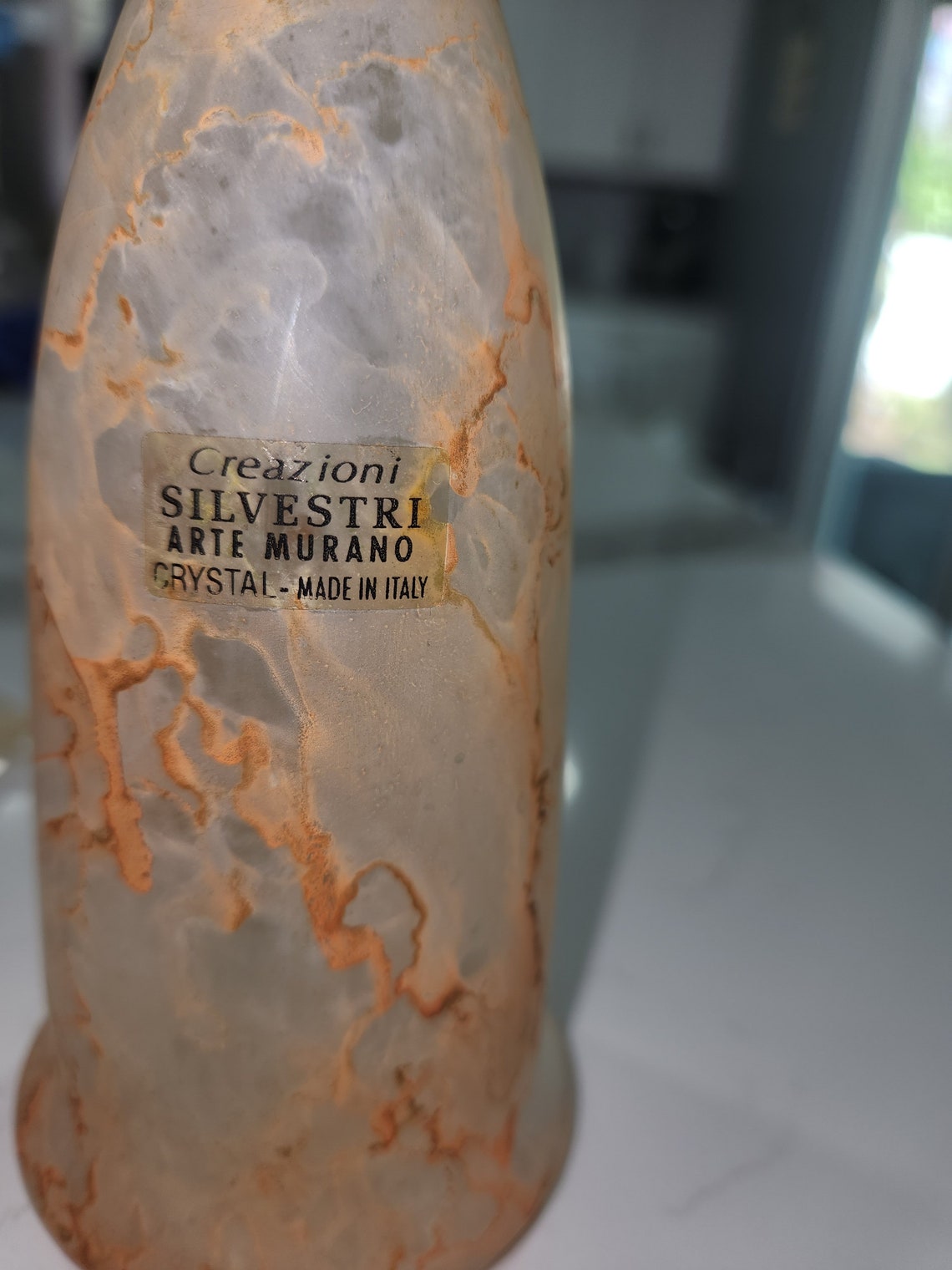 Vintage Creazioni Silvestri Arte Vase Bottle - Etsy
