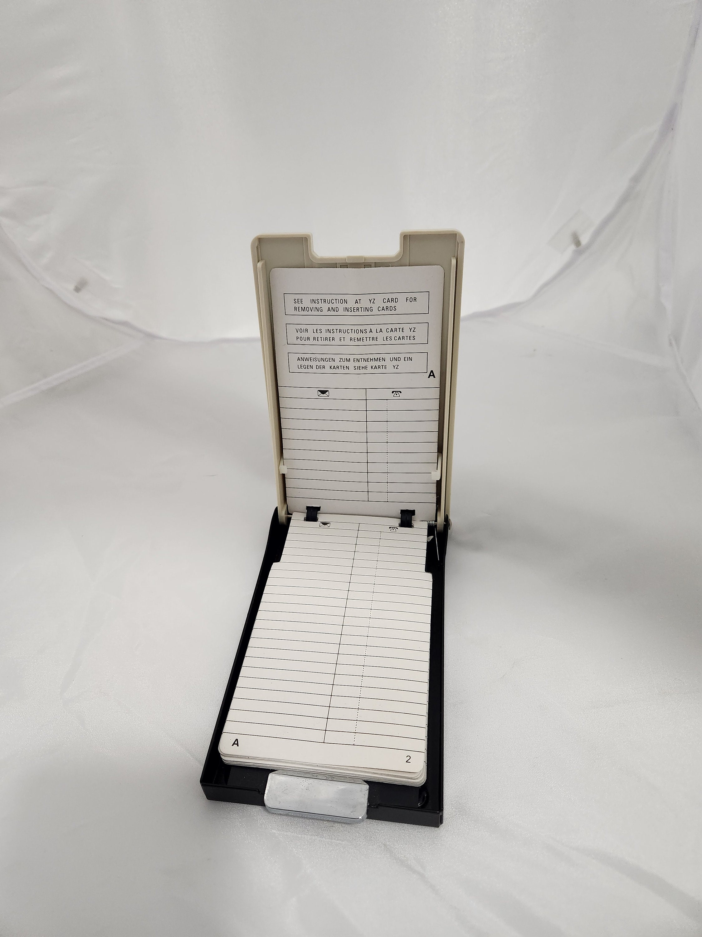 Vintage Flip Open Address Index - Etsy