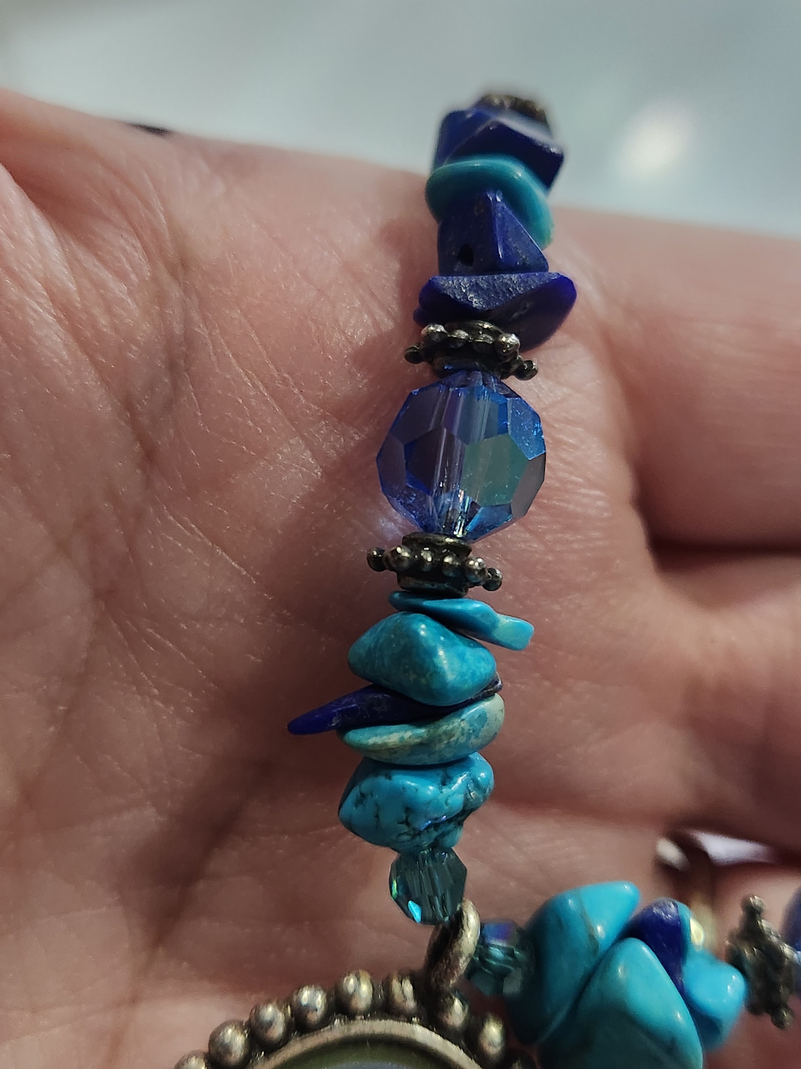 Kirks Folly Lorelei Mermaid Necklace Pendant With Turquoise and Lapis ...