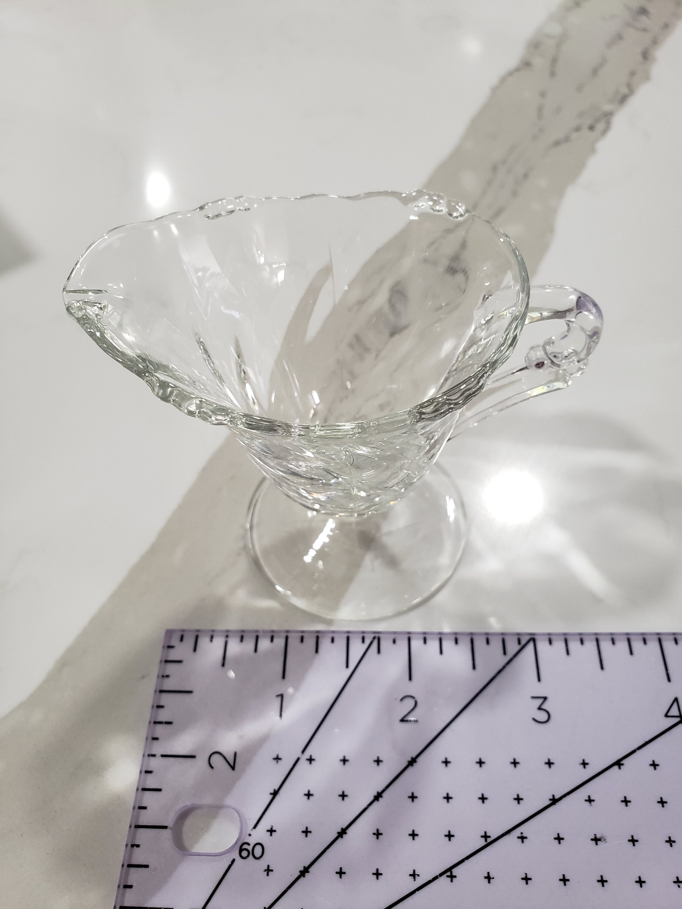 1940's Heisey Waverly Cream & Sugar Set - Etsy