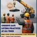 Safe Lifting Operation #safetyposter - Etsy