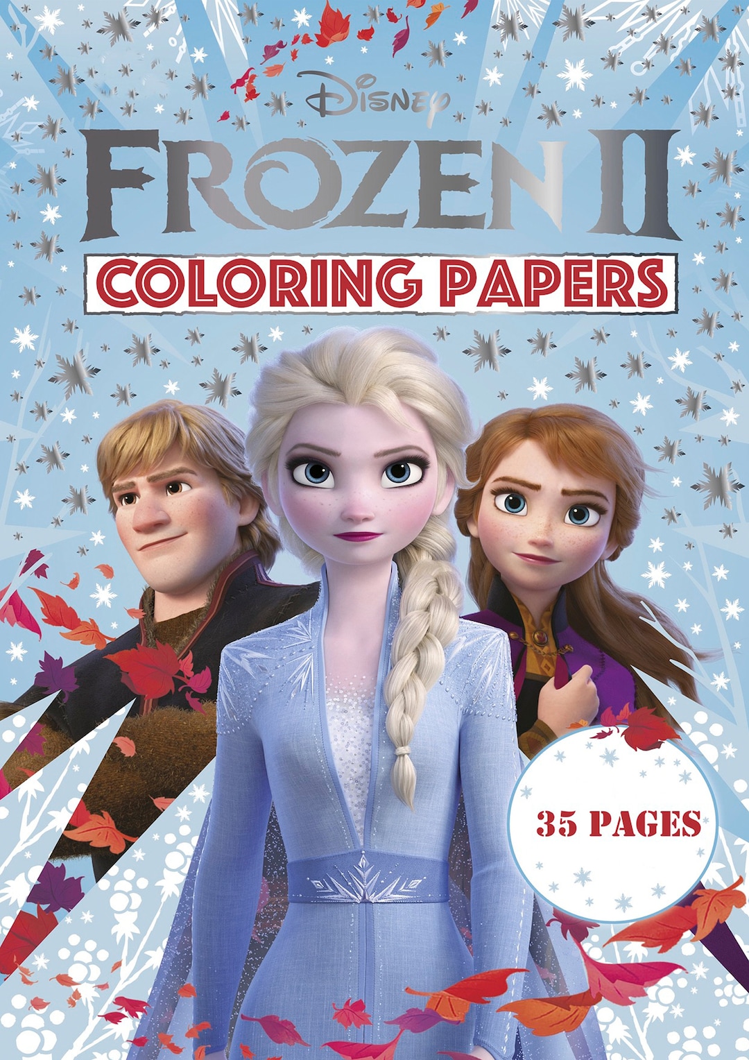 Frozen Coloring Papers frozen coloringpapers letitgo - Etsy