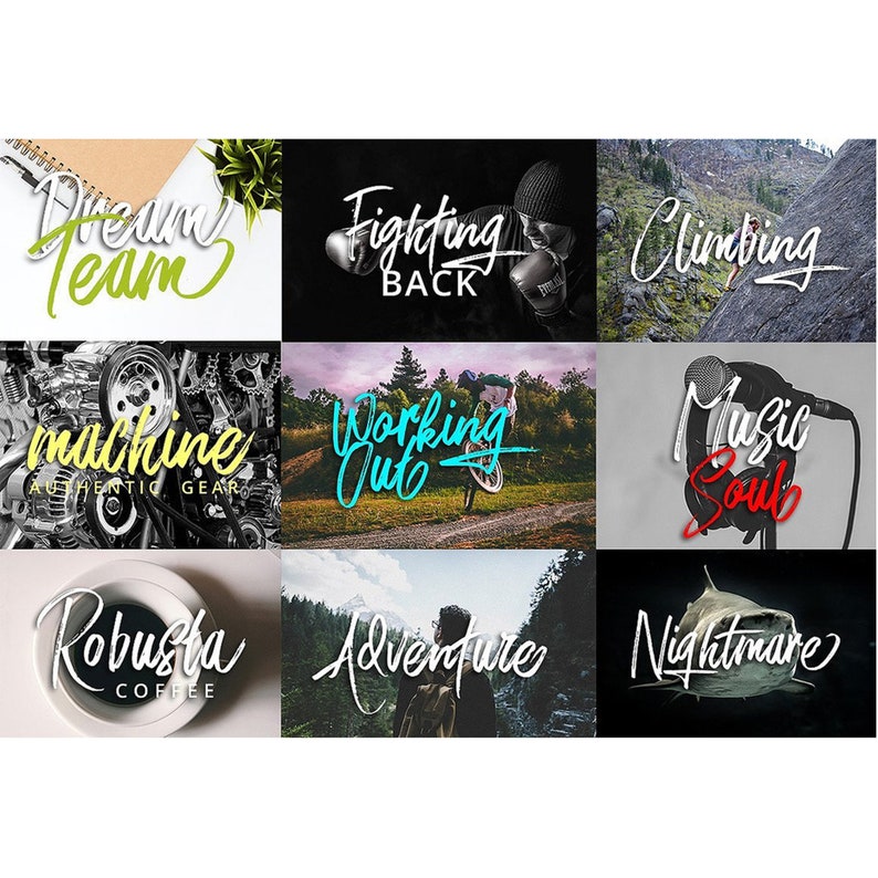 52 Fonts Bundle Premium and 12 Giant Fonts Bundle - Etsy