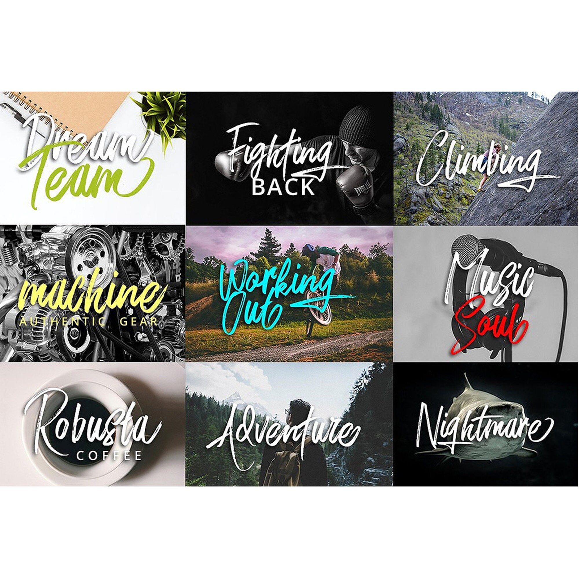 52 Fonts Bundle Premium and 12 Giant Fonts Bundle - Etsy