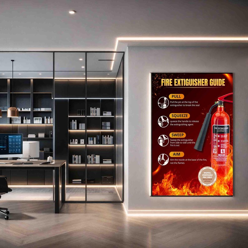 Fire Extinguisher Guide #fireextinguisher - Etsy