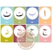 Printable Arabic Letter Flashcard, Montessori, Visual Simulation Letter ...