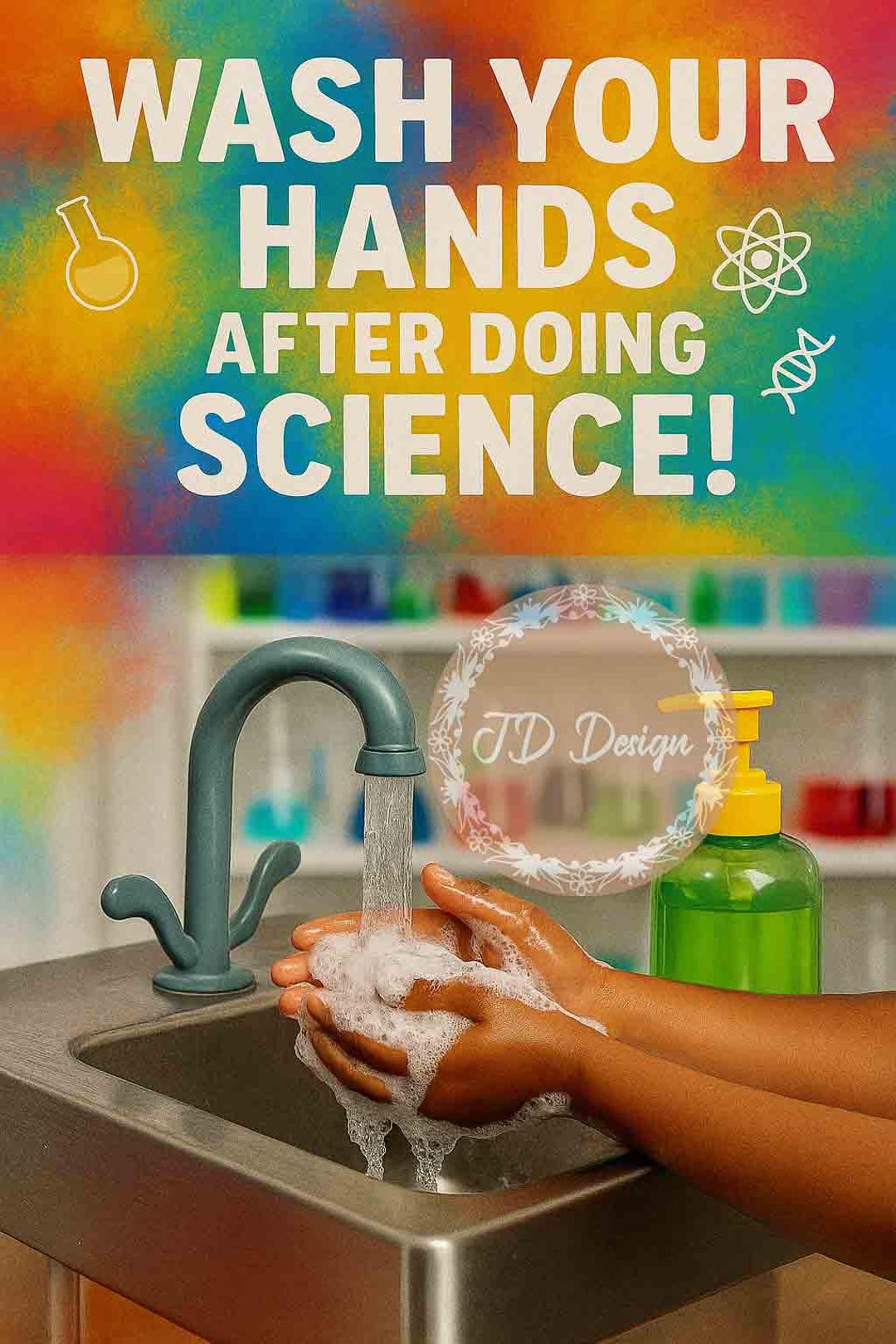 7 Design Laboratorium Safety Poster for Kids #laboratory #lab # ...