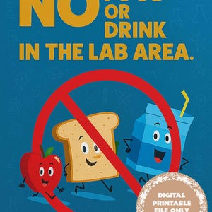 8 Designs of Laboratorium Safety Poster #laboratorium #teacher - Etsy