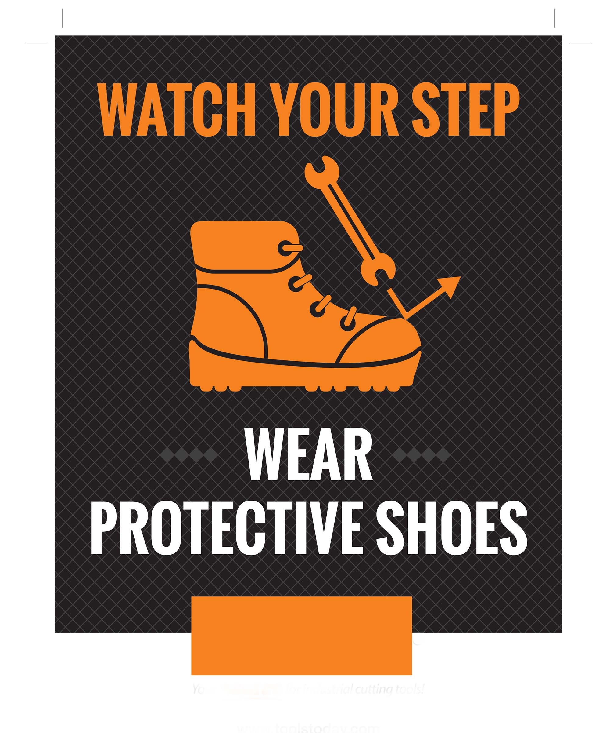 6 Safety Poster Design With Black and Highlight Background # ...