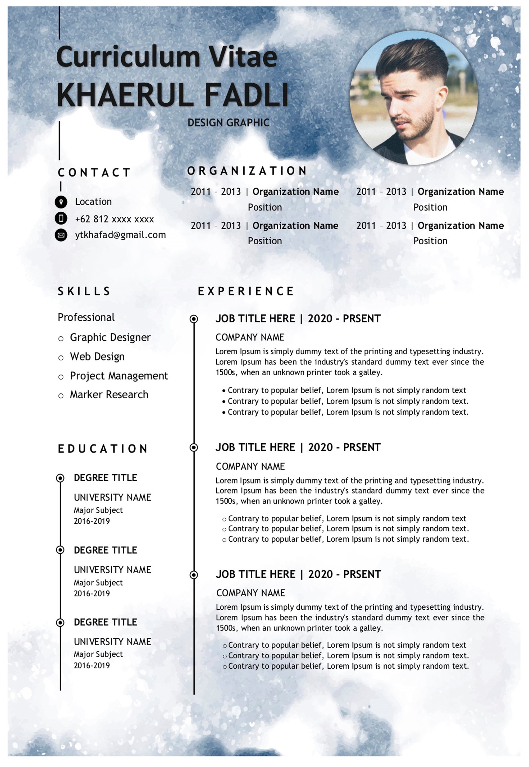 5 Five Editable Curriculum Vitae in Ms Word #editablecv #editablemsword ...