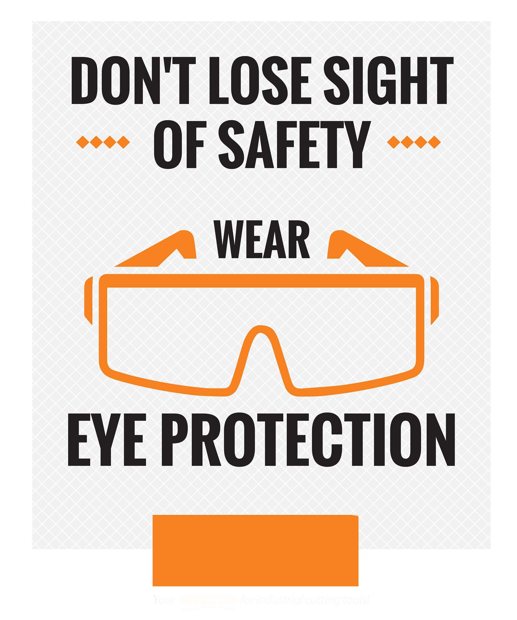 6 Safety Poster Design With Black and Highlight Background # ...