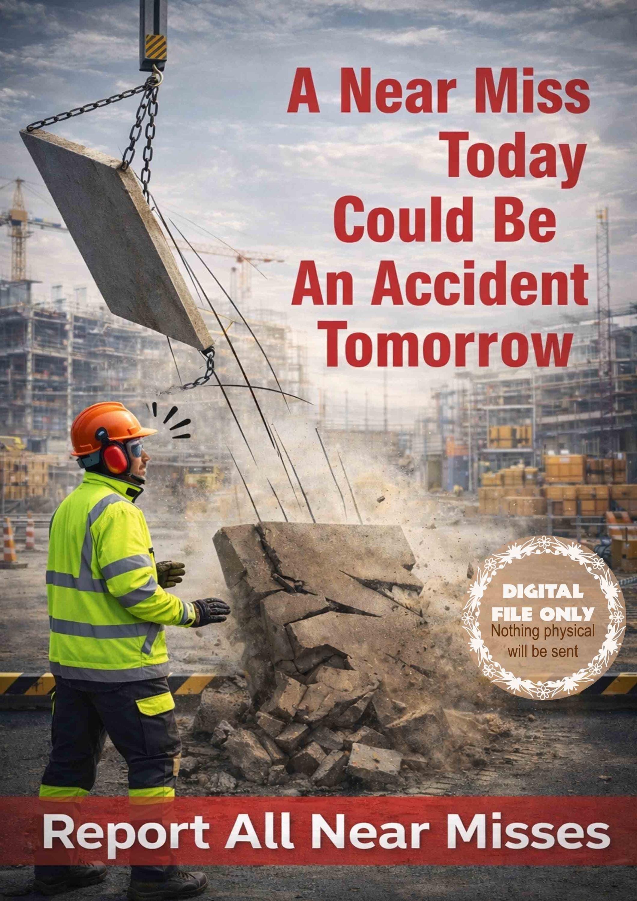 Report All Near Misses - A Near Miss Today Could Be an Accident ...