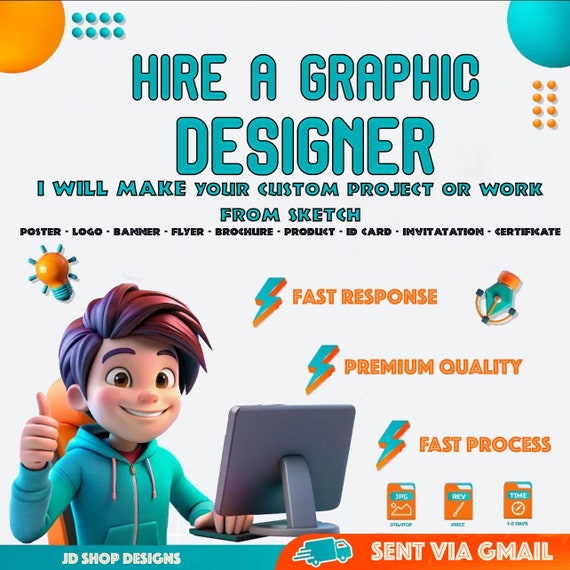 Logo Graphic Designer For Hire