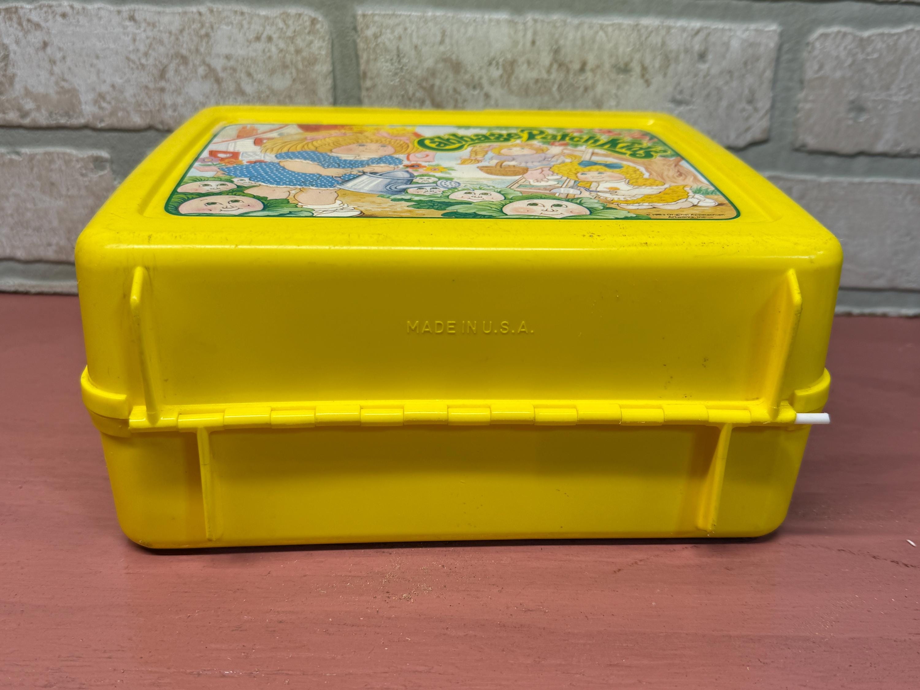 Cabbage Patch Lunch Box With Thermos, Vintage Thermos, Cabbage Patch ...
