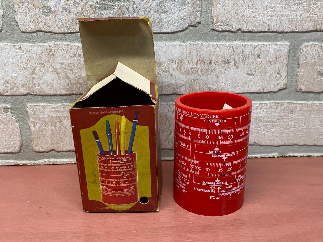 International Metric Converter Pencil Caddy, Collectible Cup, Pencil ...