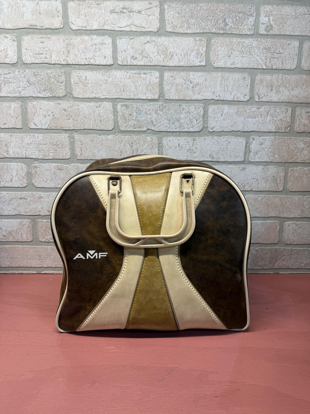 Vintage AMF Bowling Ball Bag, Collectible Bowler Accessories, Bowling ...