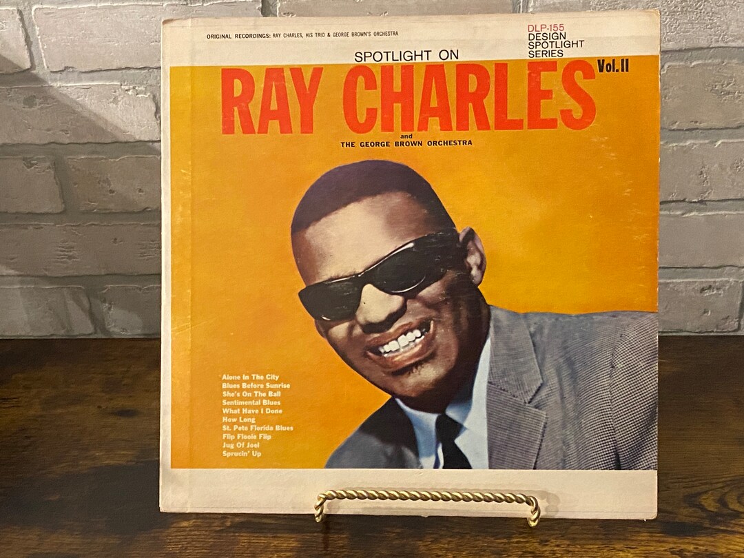 Vintage Ray Charles Vinyl Record, Collectible Vinyl Records, Vol. II - Etsy