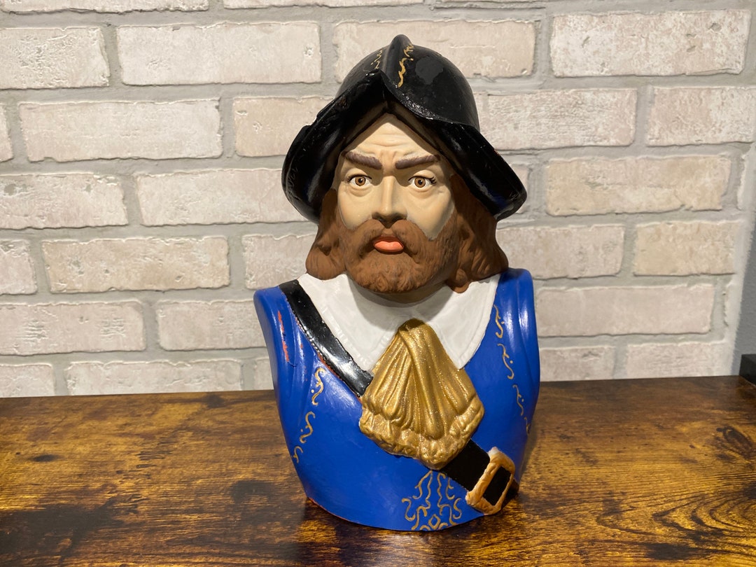 Pirate, Conquistador Bust, Statue, Home Decor, Art - Etsy