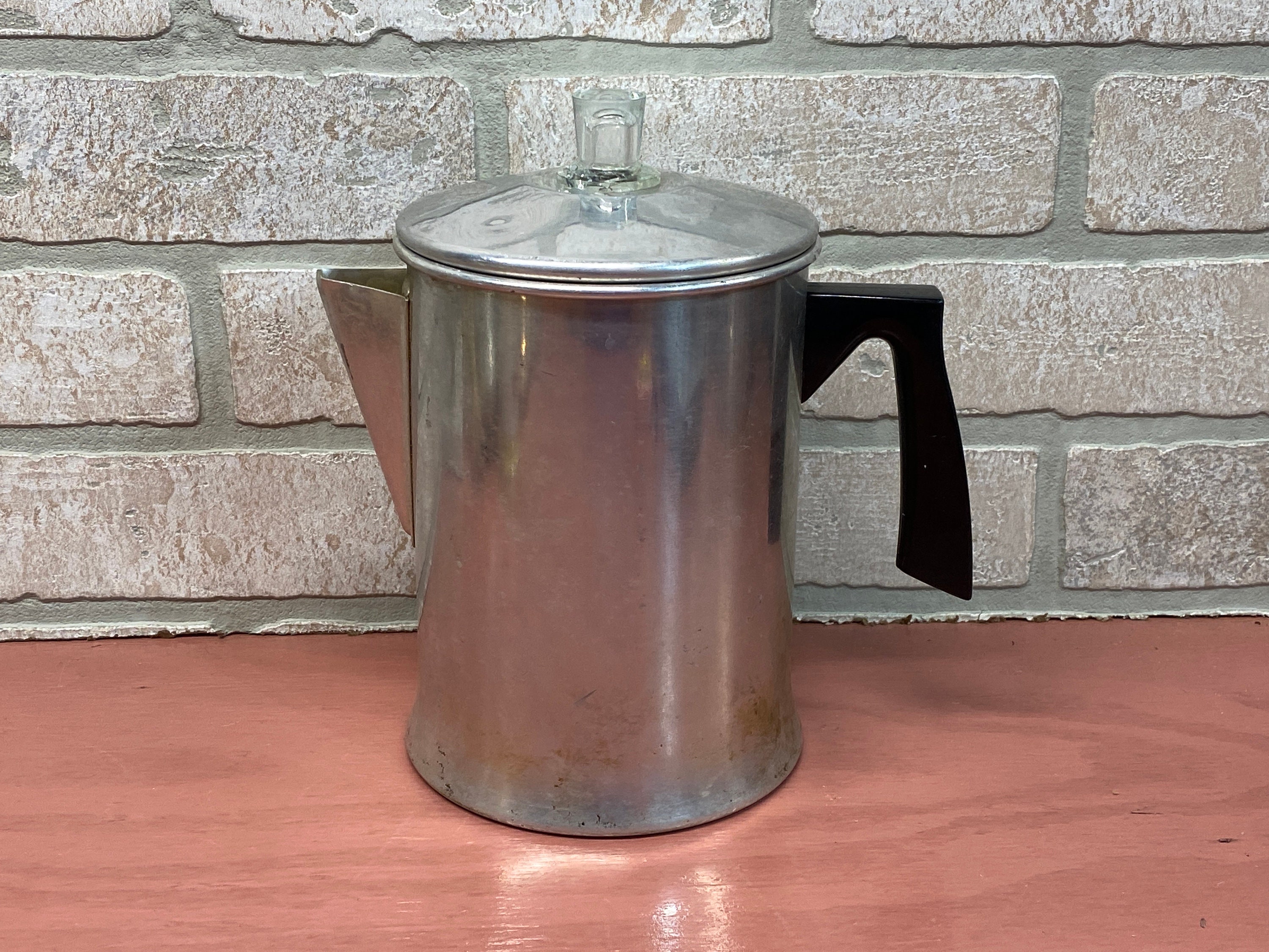 Vintage 5 Piece Percolator Coffee Maker - Etsy
