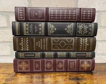 Leather Bound Books Classics | Etsy