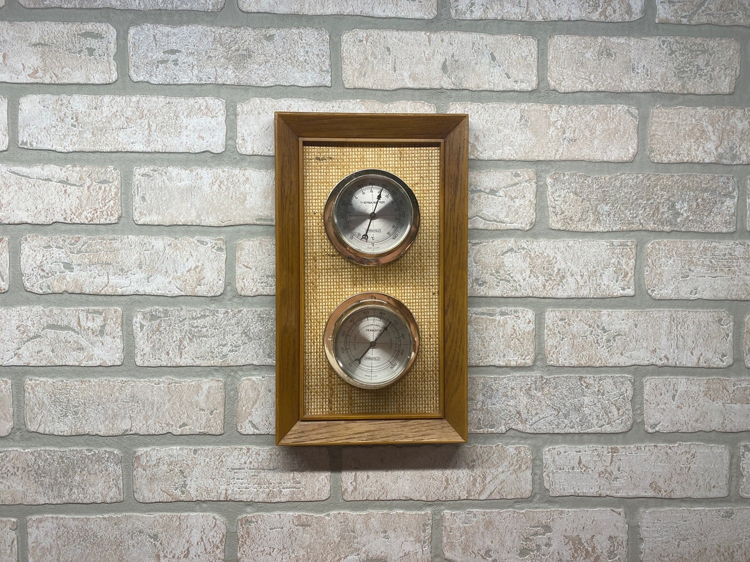 Vintage Barometer, Home Decor, Weather Instruments, Wall Decor, Vintage ...