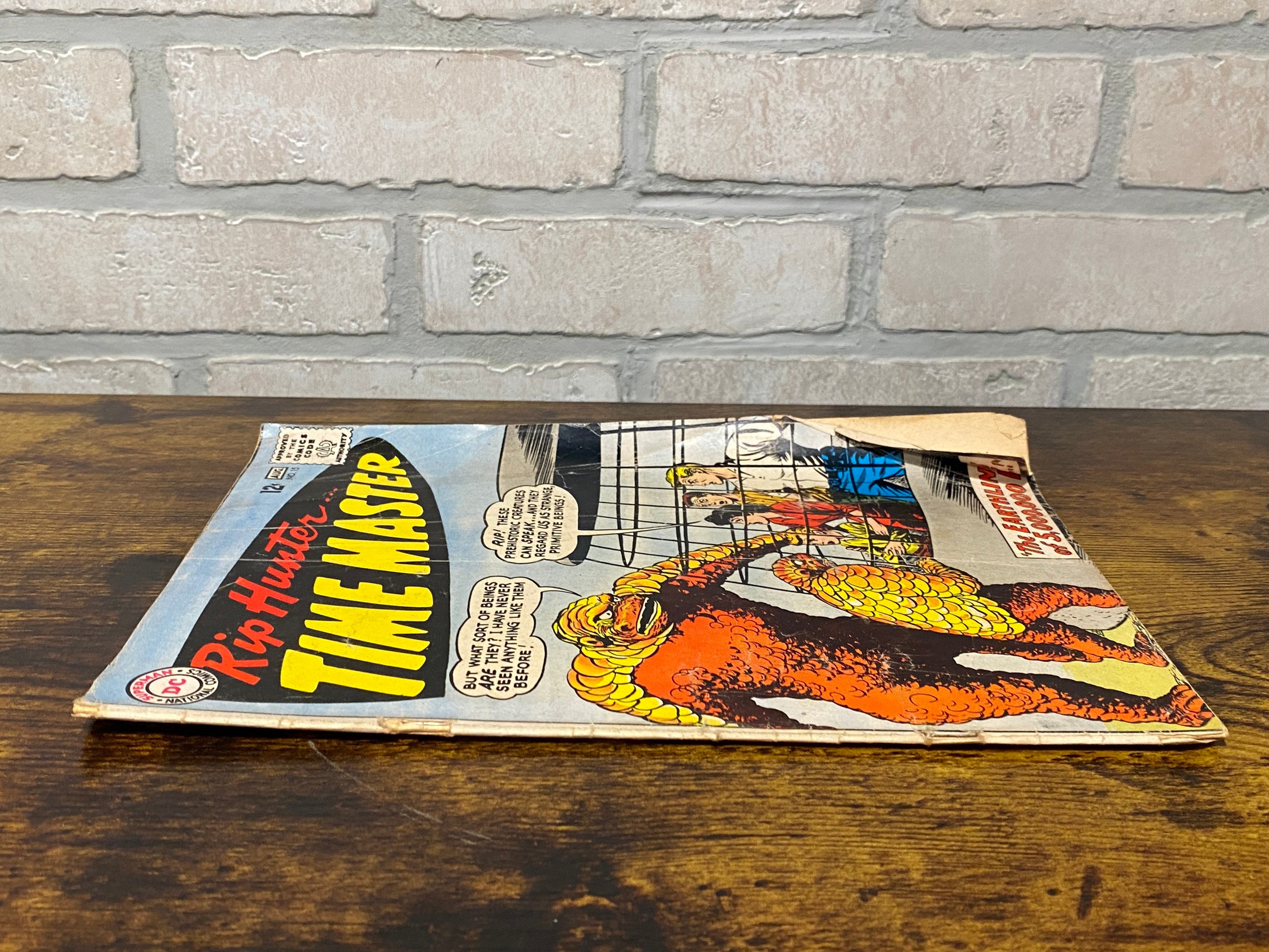 Rip Hunter Time Master, No. 15, Aug 1963, Vintage Comic - Etsy