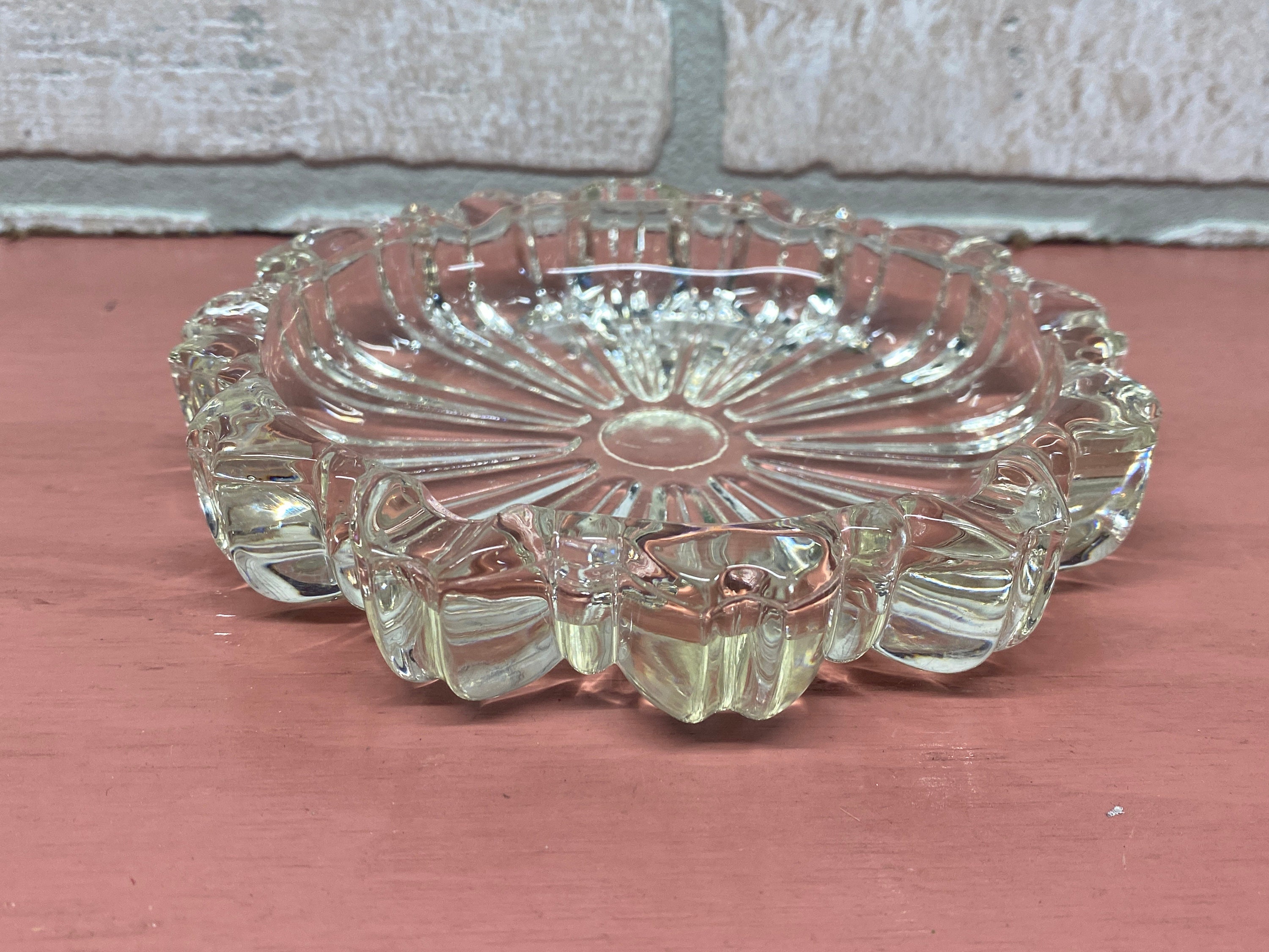 Vintage Glass Ashtray Small Ashtray Vintage Home Decor - Etsy
